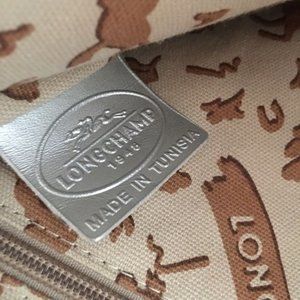 Longchamp | Bags | Longchamp Silver Metallic Leather Tote | Poshmark